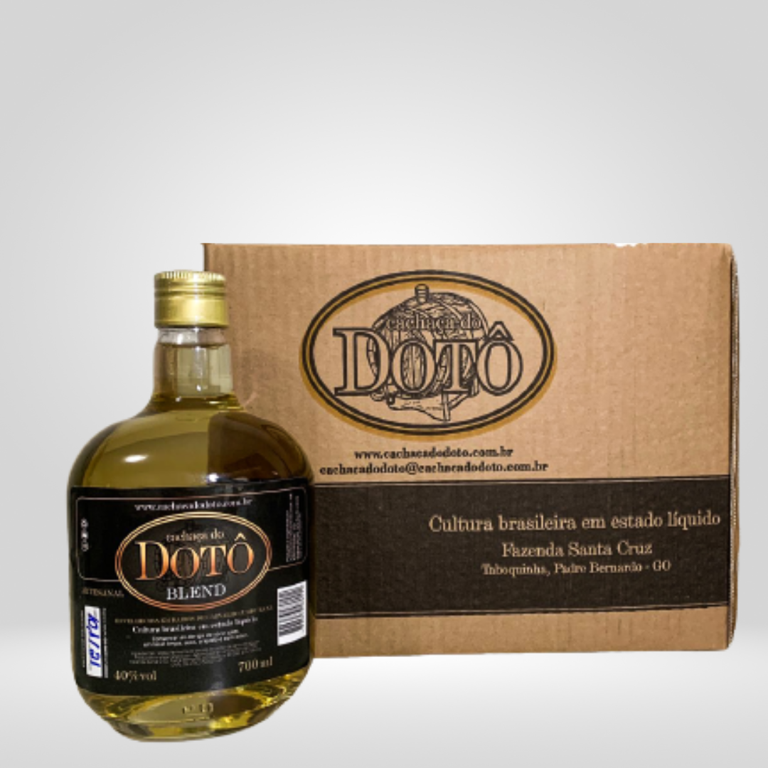 Caixa Cachaça do Dotô Blend – 6 unidades – Cachaça do Dotô